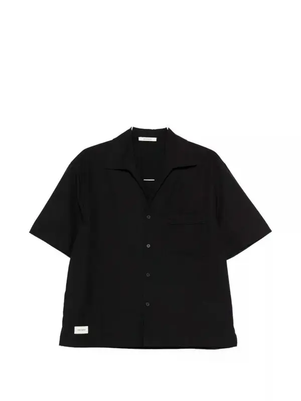 ENTIRE STUDIOS Pocket Short-sleeve Shirt - Black