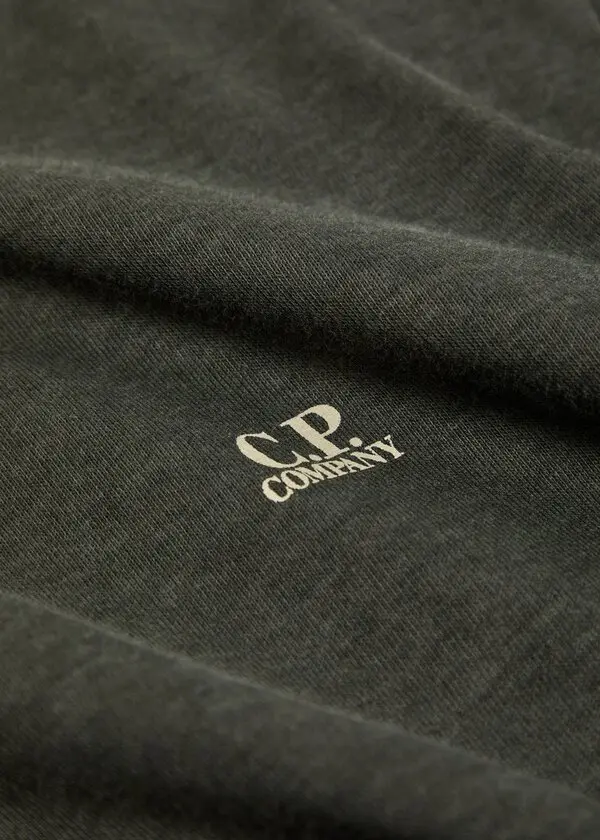 C.P. COMPANY Logo-print Cotton T-shirt