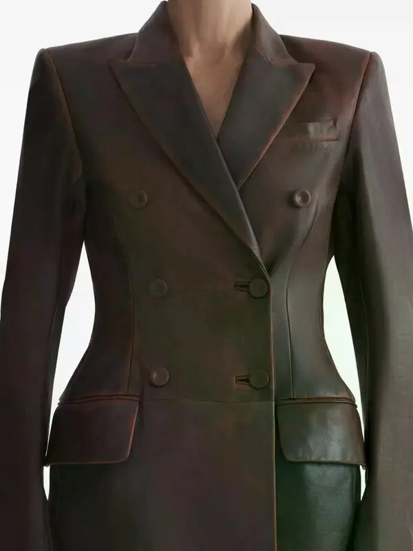 MUGLER Double-breasted Jacket Coat