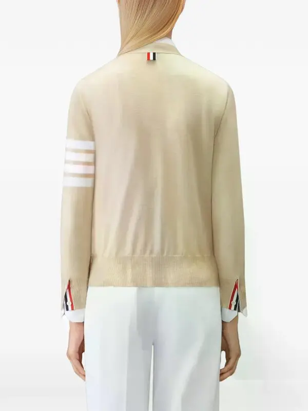 Thom Browne 4-bar Wool Cardigan