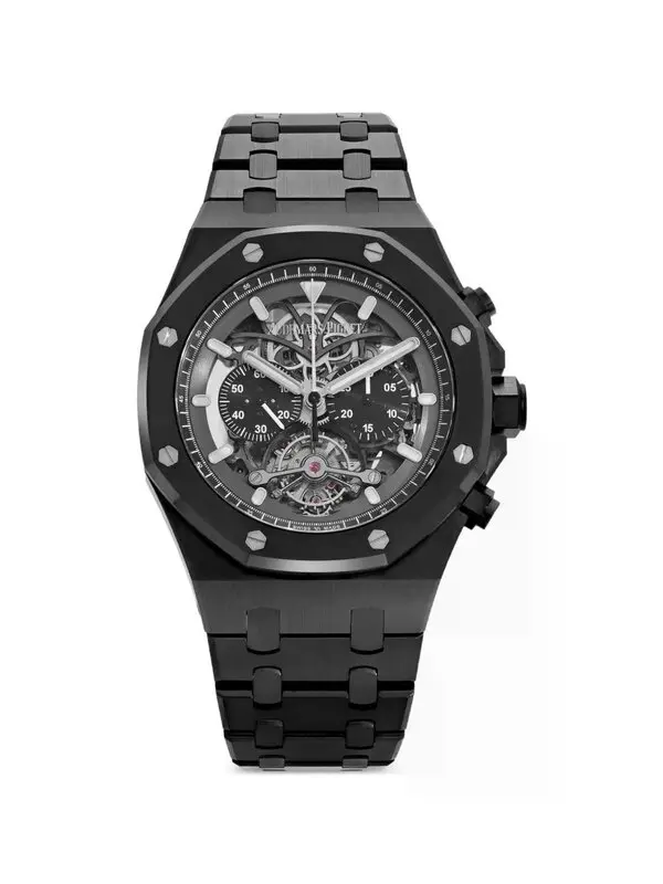 AUDEMARS PIGUET 2018 Royal Oak 44mm Tourbillon Watch - Black