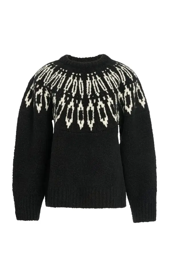 Altuzarra Coleman Wool Sweater - Black