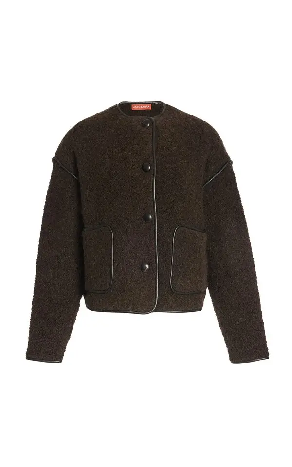 Altuzarra Irving Jacket - Brown