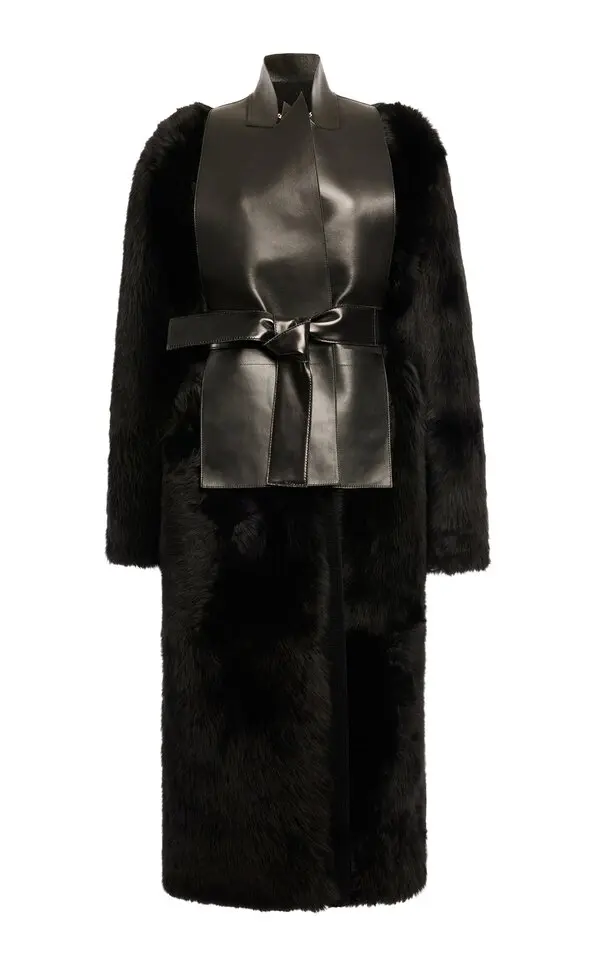 Altuzarra Cantor Leather Coat