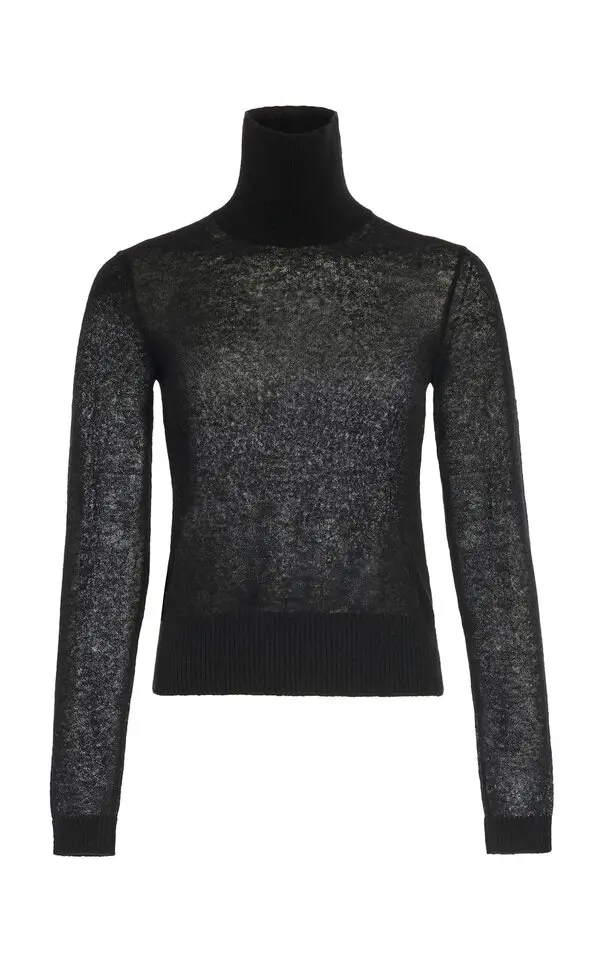Altuzarra Austin Wool-blend Top - Black