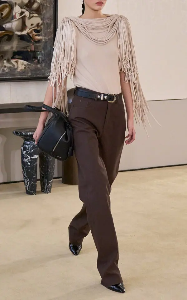 Altuzarra Carrington Fringe Top
