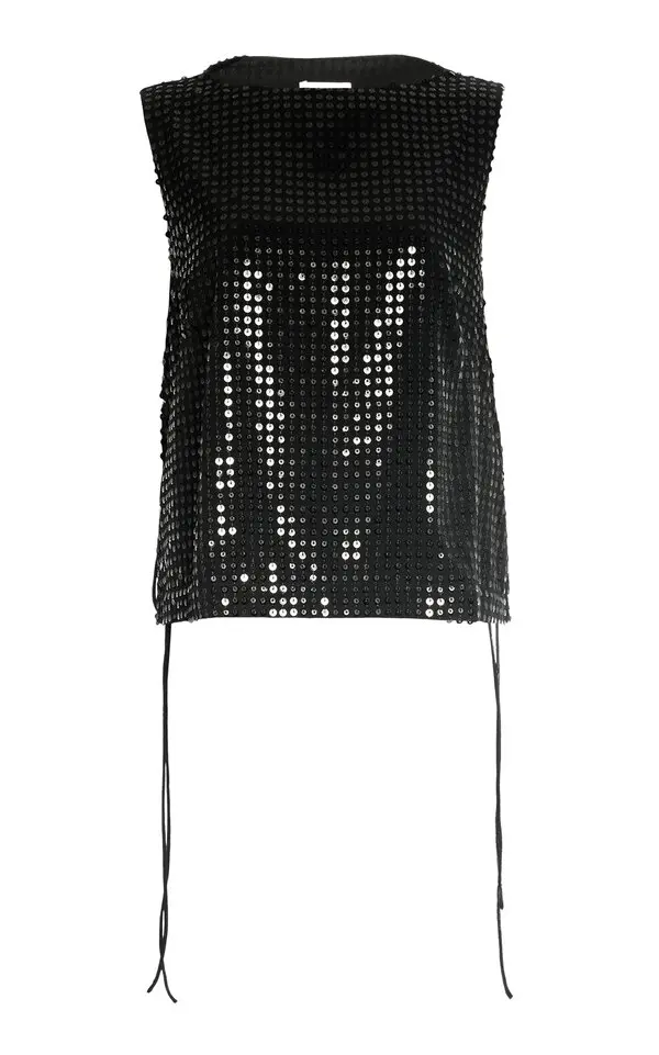 Altuzarra Siggi Sequined Top