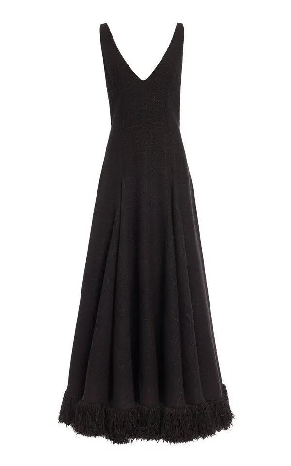 Altuzarra Roberta Cotton-blend Maxi Dress