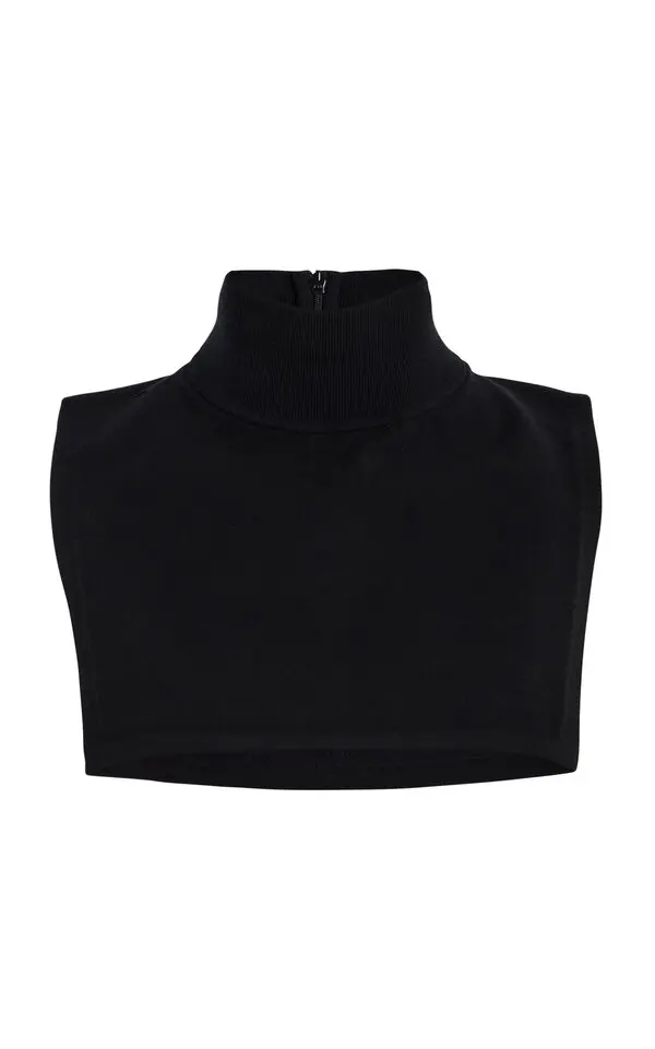 Michael Kors Collared Knit Dickey Top