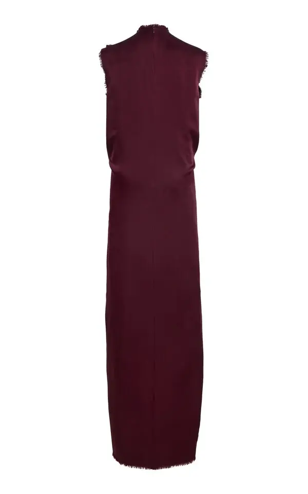 Michael Kors Draped Column Gown
