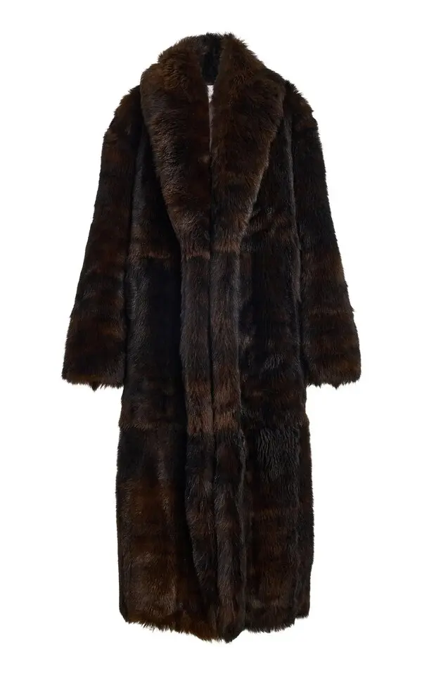Michael Kors Oversized Shearling Coat