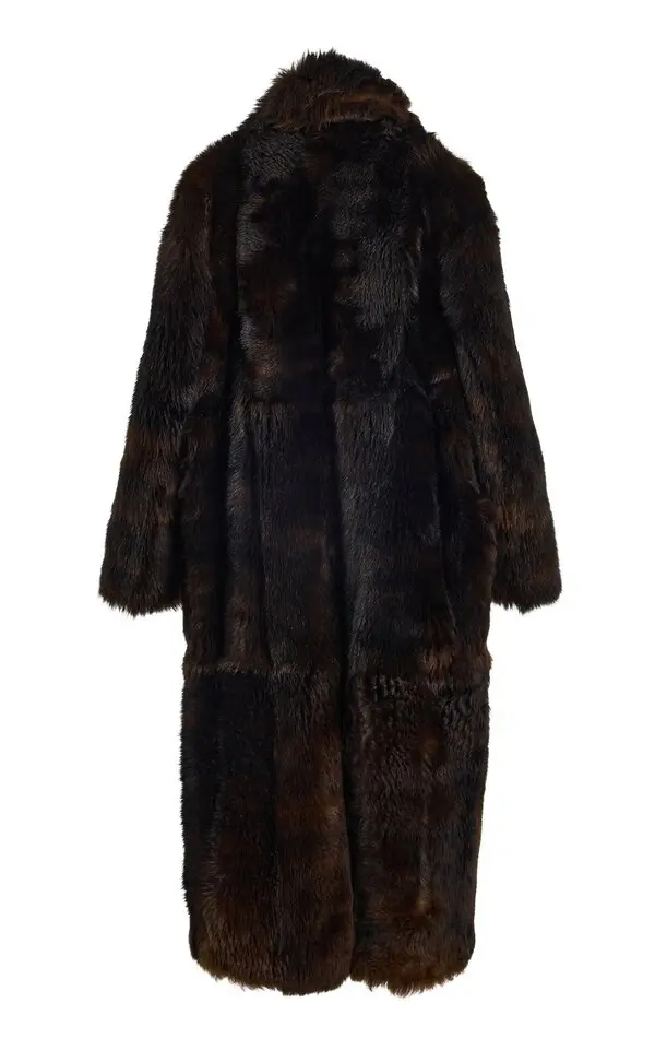 Michael Kors Oversized Shearling Coat