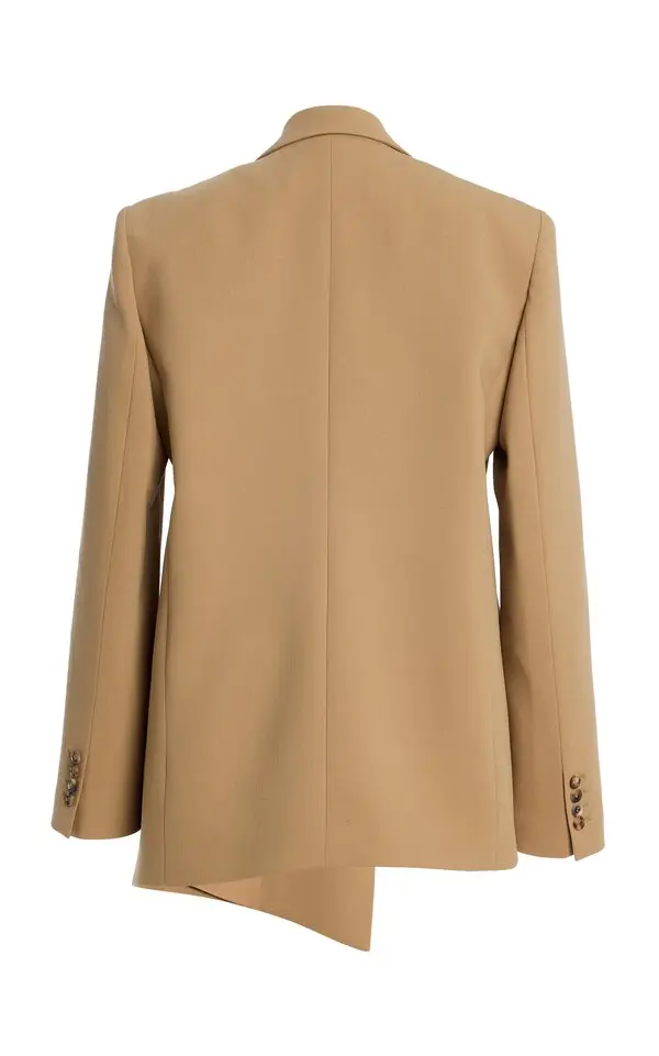 Michael Kors Asymmetric Wool-blend Blazer