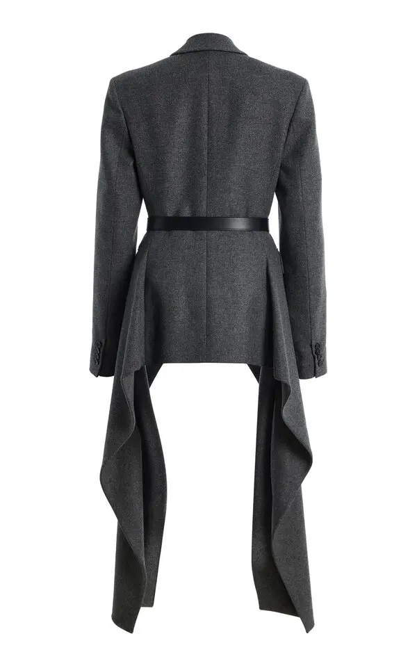 Michael Kors Belted Virgin-wool Blazer