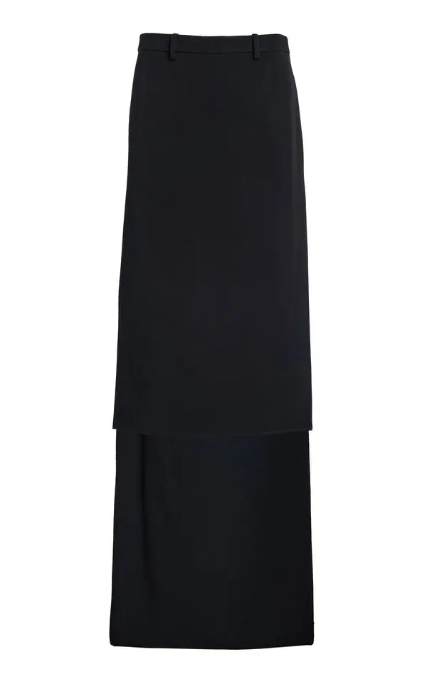 Michael Kors Train-detailed Midi Skirt