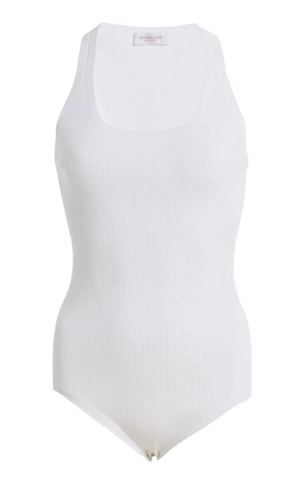 Michael Kors Ribbed Bodysuit
