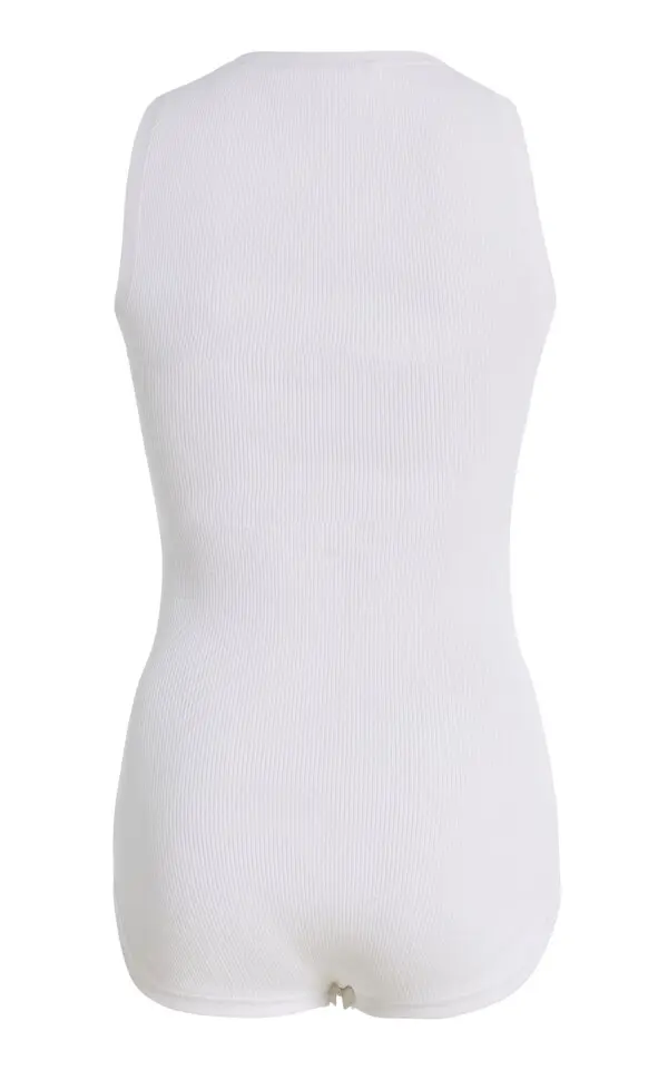 Michael Kors Ribbed Bodysuit