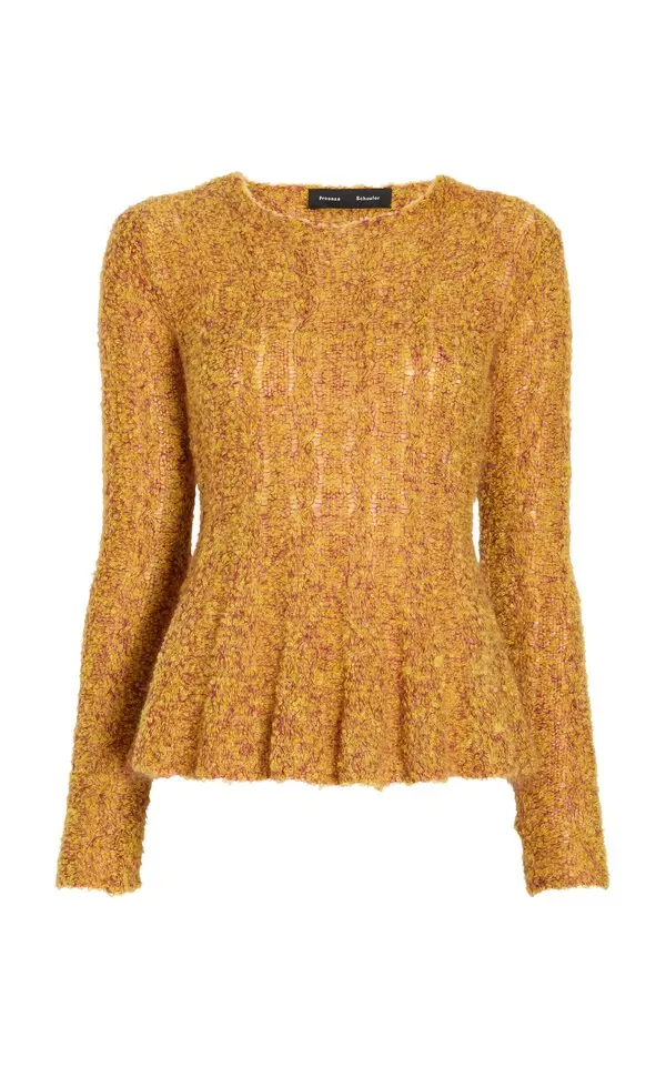 Proenza Schouler Joelle Long-sleeve Top - Multi