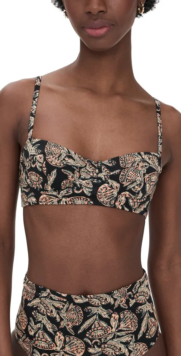 Ulla Johnson Zahara Bikini Top - Jasper
