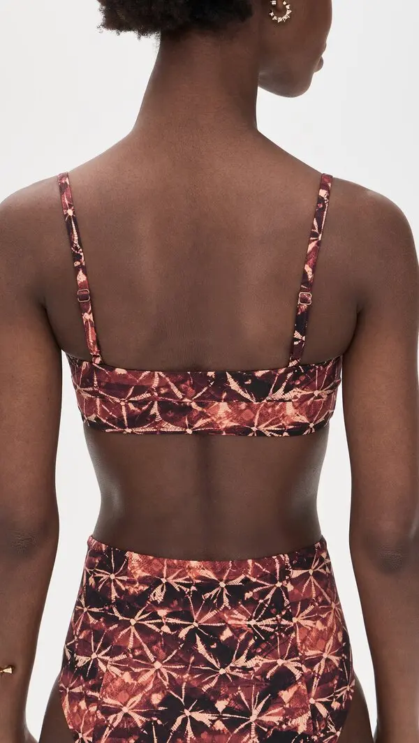 Ulla Johnson Zahara Bikini Top - Sumac