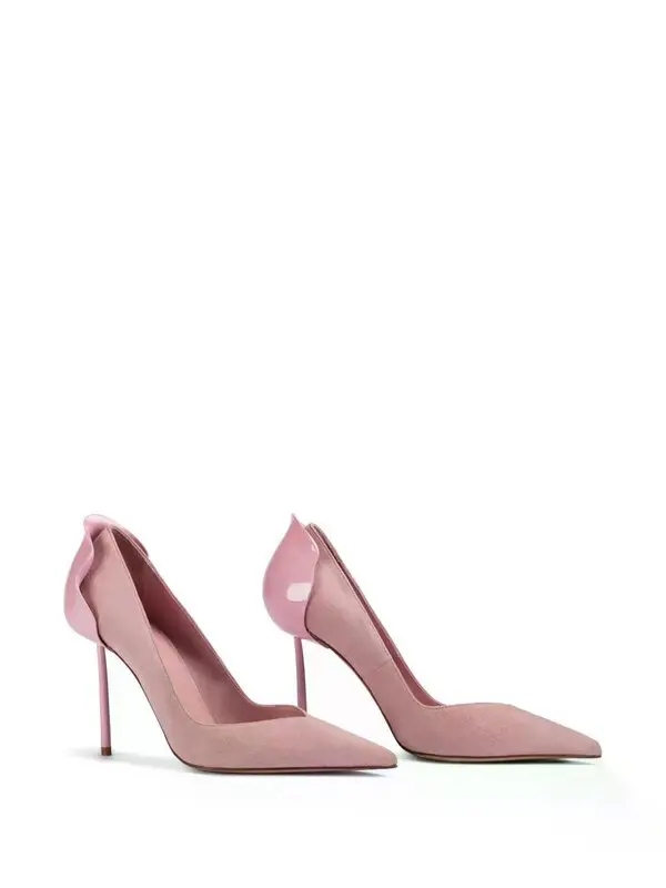 LE SILLA Petalo Suede Pumps - Pink