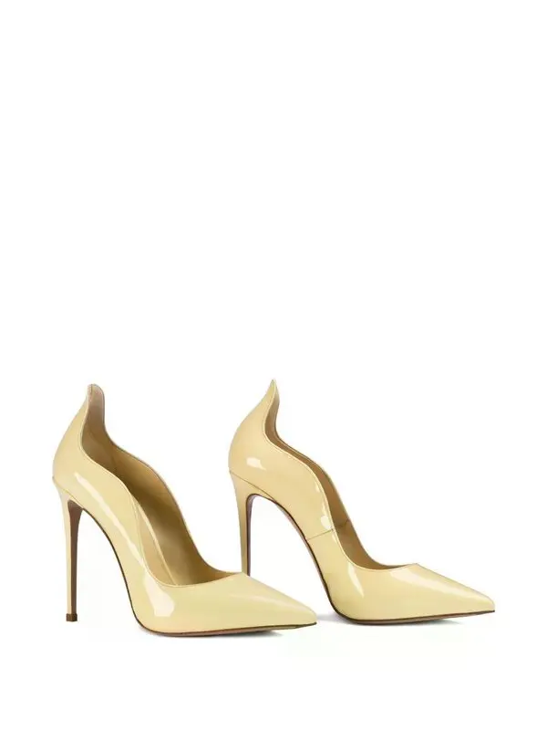 LE SILLA 120mm Ivy Pumps - Yellow