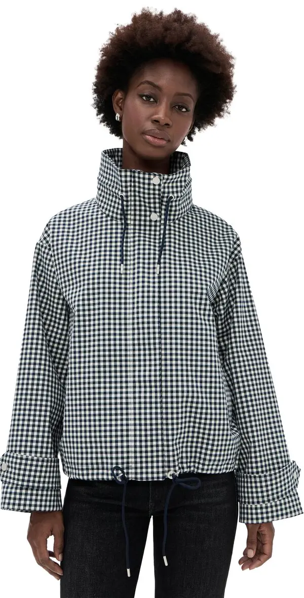 Barbour Bronwyn Check Showerproof Jacket