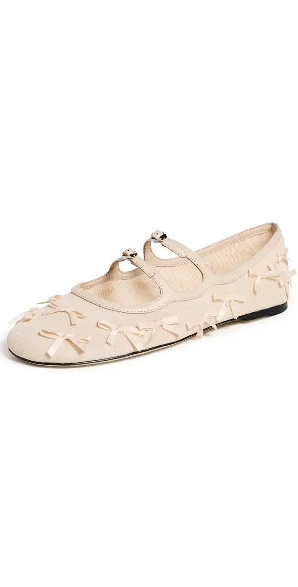Marc Jacobs The Kiki Ballerina Flats - Beige