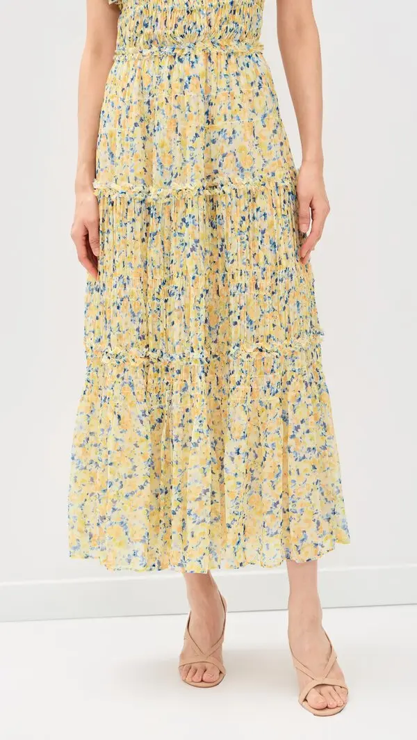 Ulla Johnson Virginie Silk Skirt
