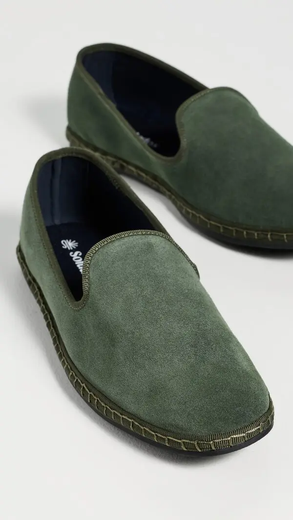 Soludos The All-weather Suede Loafers