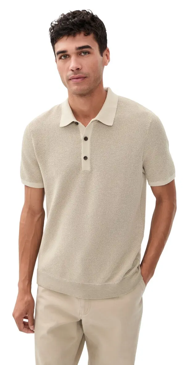 RHONE Mercer Knit Polo