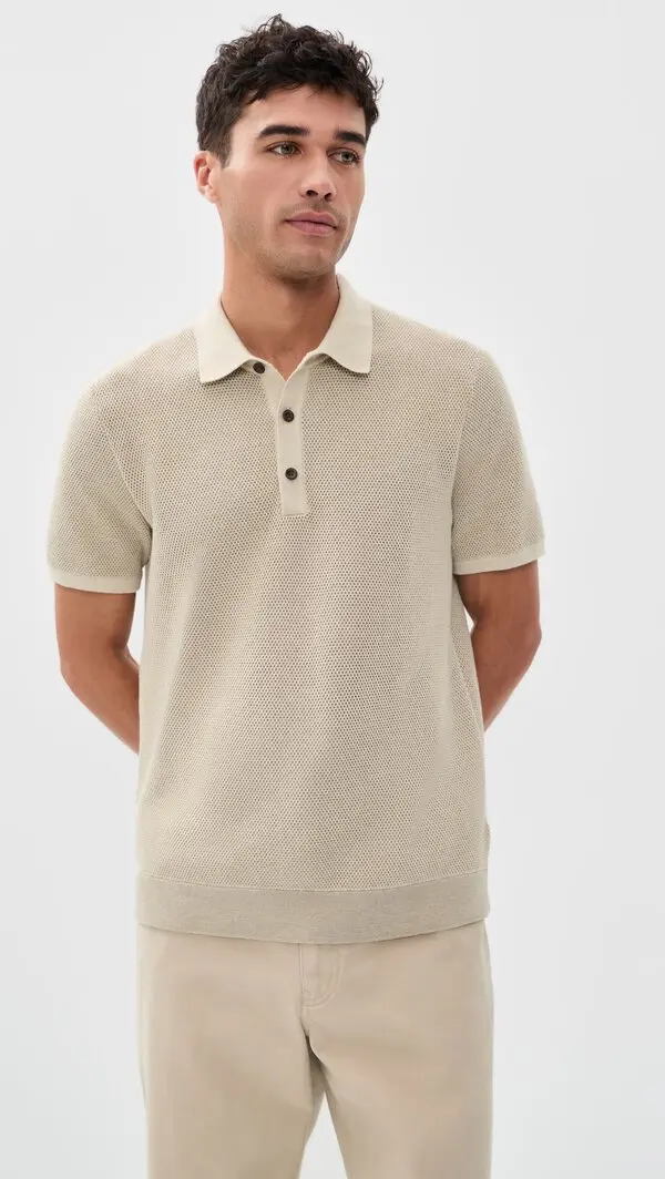 RHONE Mercer Knit Polo