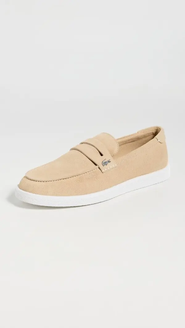 Lacoste Suede Slip-on Loafers