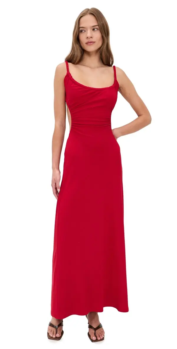 SEVEN WONDERS Myla Braided Cut Out Maxi Dress