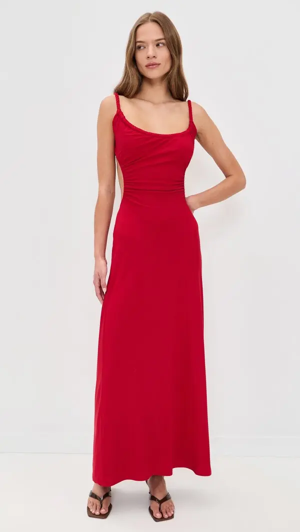 SEVEN WONDERS Myla Braided Cut Out Maxi Dress