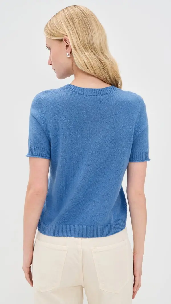 Splendid Emerson Short Sleeve Sweater