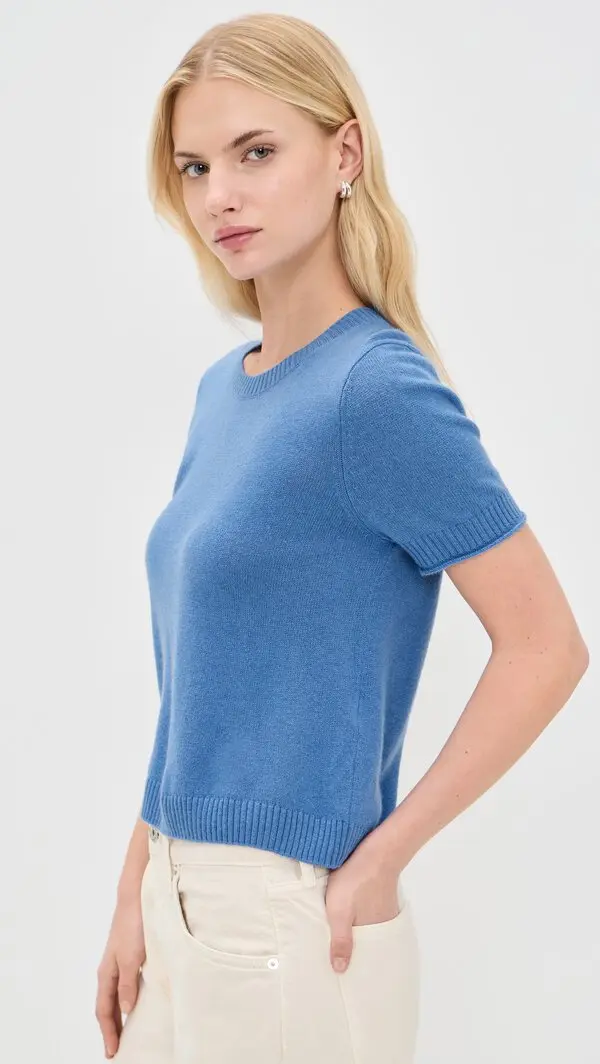 Splendid Emerson Short Sleeve Sweater