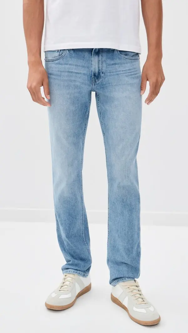 Paige Federal Transcend Vintage Slim Straight Jeans - Emberton
