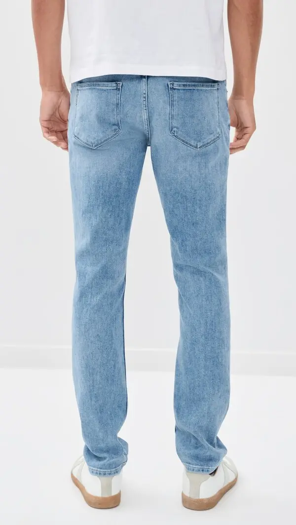 Paige Federal Transcend Vintage Slim Straight Jeans - Emberton