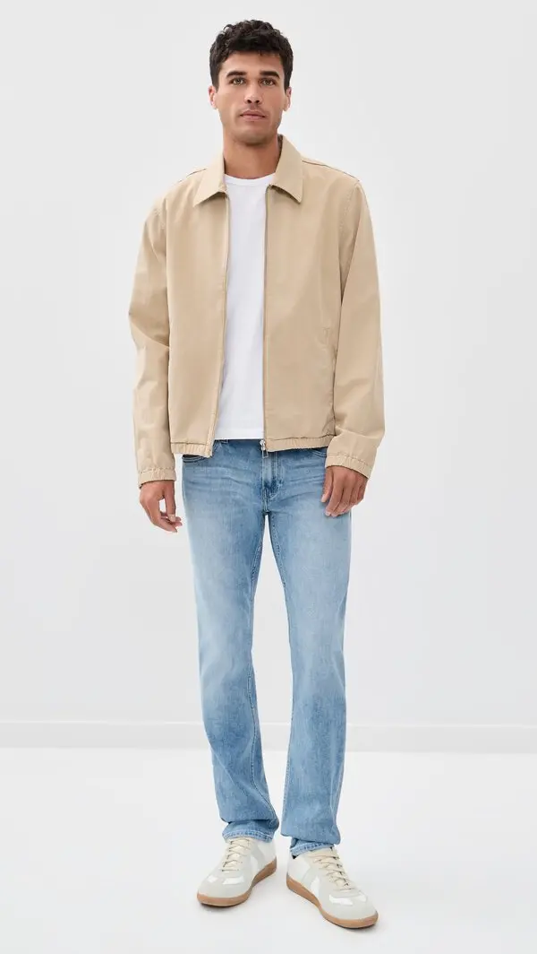 Paige Federal Transcend Vintage Slim Straight Jeans - Emberton