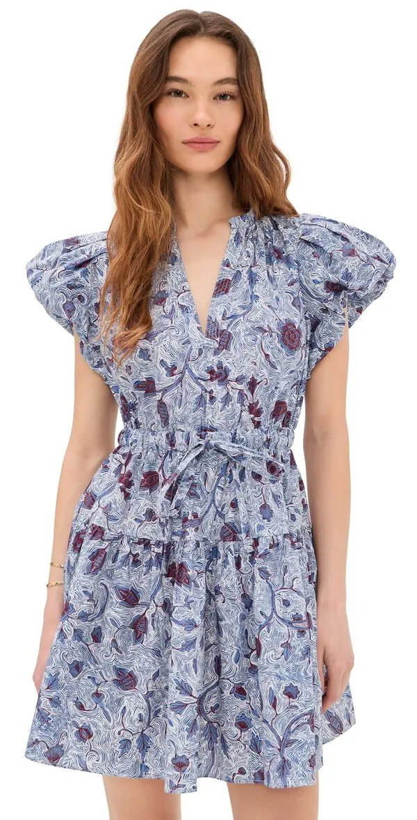 Ulla Johnson Izel Cotton Mini Dress - Gardenia