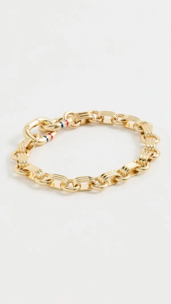 Clare V. Le Story Chain Bracelet