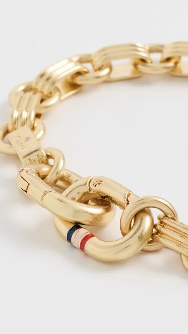 Clare V. Le Story Chain Bracelet
