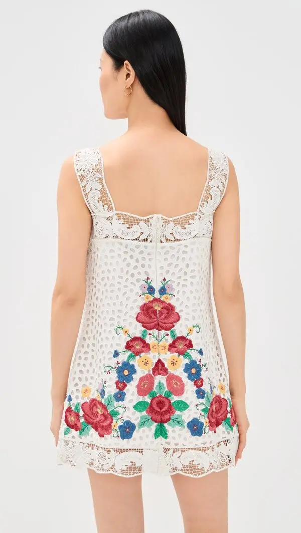 Sea Astrid Embroidery Tank Dress