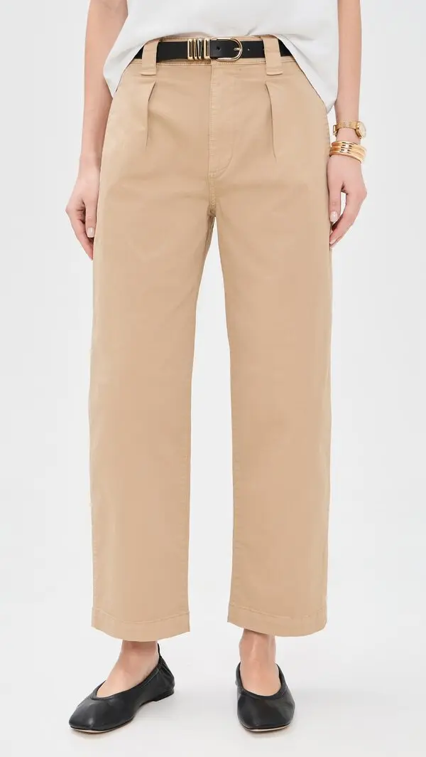 Madewell Barrel Leg Chino Trousers