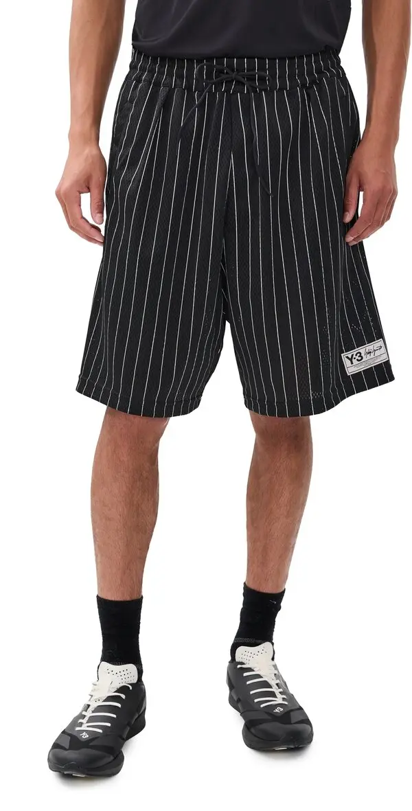 Y3 Elite 5 Mesh Shorts - Black
