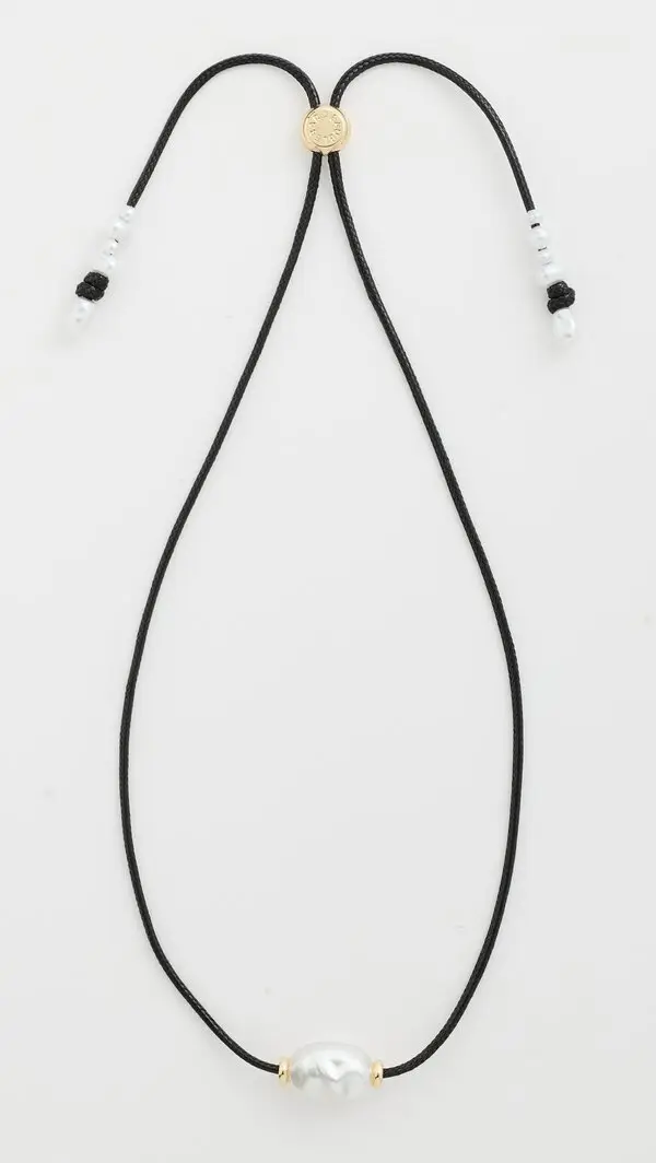 Baublebar Antonia Pearl Necklace - Black