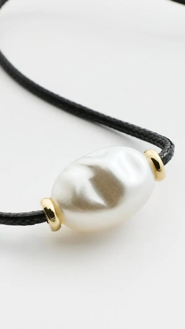 Baublebar Antonia Pearl Necklace - Black