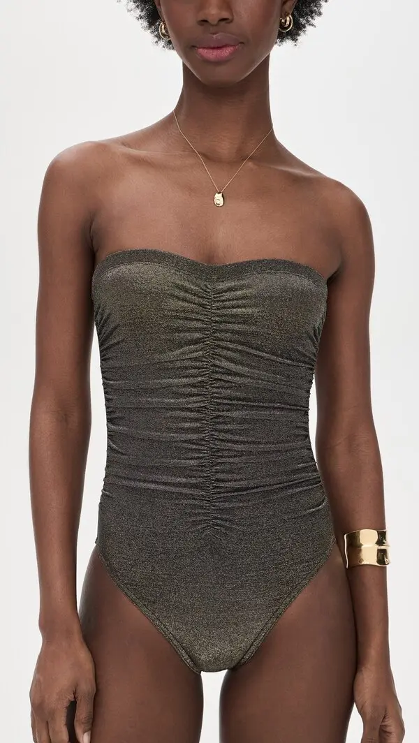 KARLA COLLETTO Helena Bandeau One Piece With Shelf Bra
