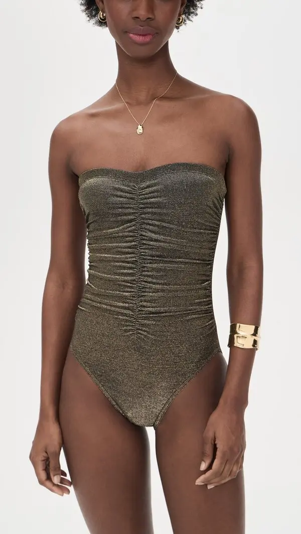 KARLA COLLETTO Helena Bandeau One Piece With Shelf Bra